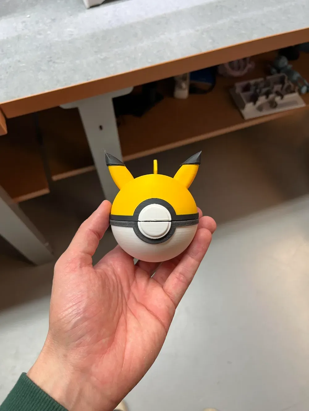 Pikachu Ball - Magnetic Poké Ball - Pokémon Ball by 3Disam MakerWorld ...
