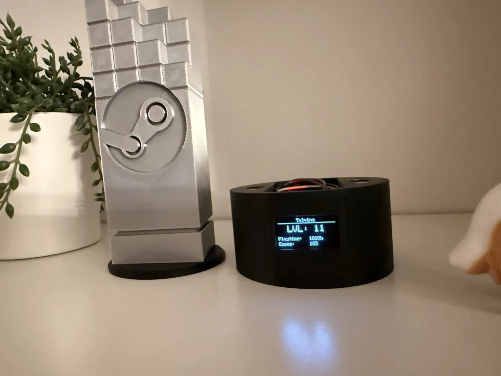Steam Stats Trophy Display - Free 3D Print Model - MakerWorld