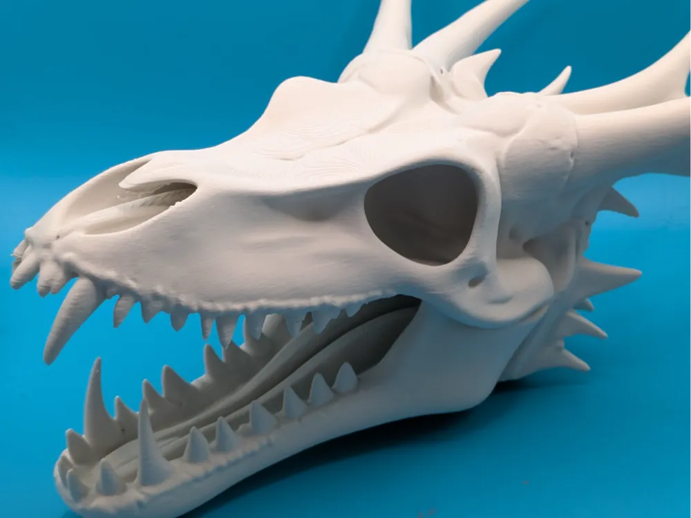 Big Dragon Skull by StoneRock MakerWorld: Download Free 3D Models