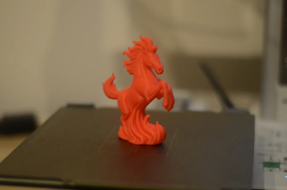 Flame Horse — Fire Horse 2026 - Free 3D Print Model - MakerWorld