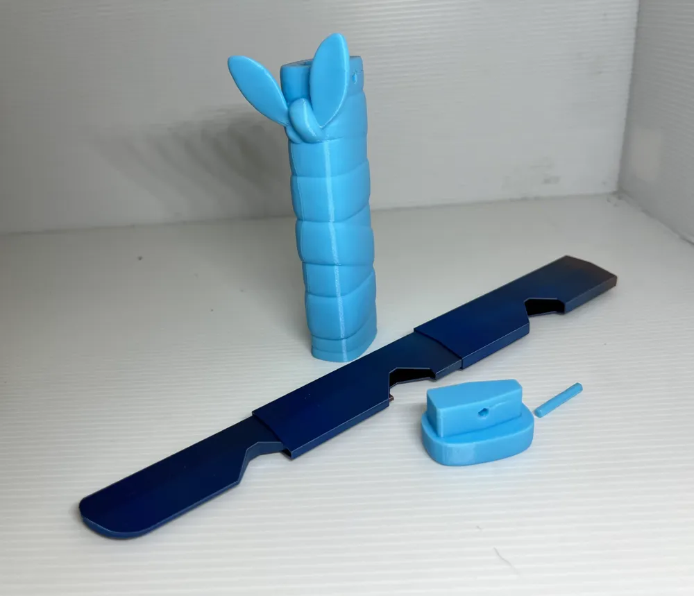 Inosuke Katana Samurai Sword mini by ricky - MakerWorld