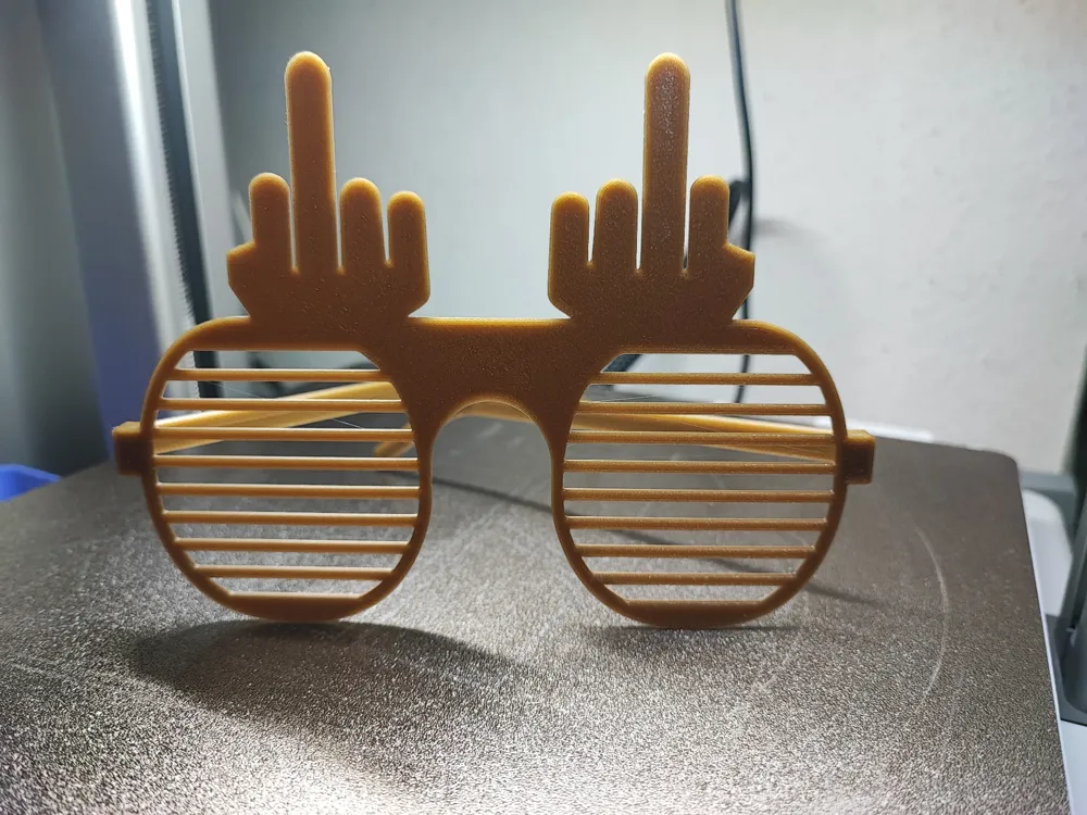 crazy glasses by JK_Designsone MakerWorld: Download Free 3D Models