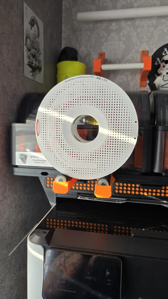 SPOOL HOLDER H2D Dual AMS 2 Pro Shelf - H2Dual AMS by 3DMetalCave ...