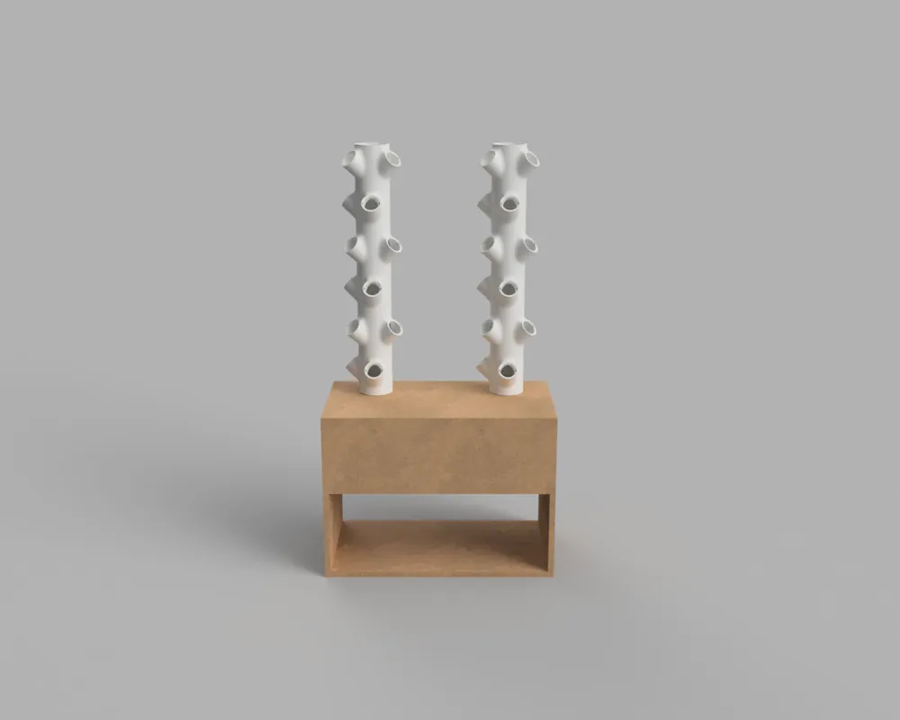 smart modular hydroponic tower by Pascal MakerWorld: Download Free 3D ...