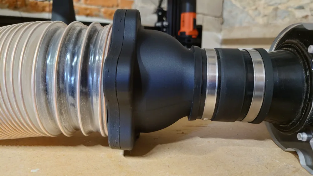 100mm to 63mm Dust Extraction Hose Adapter by AlXtech - MakerWorld