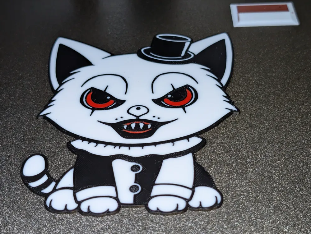 Art The Clown Cat (Terrifier) - User Requested by eclien MakerWorld ...