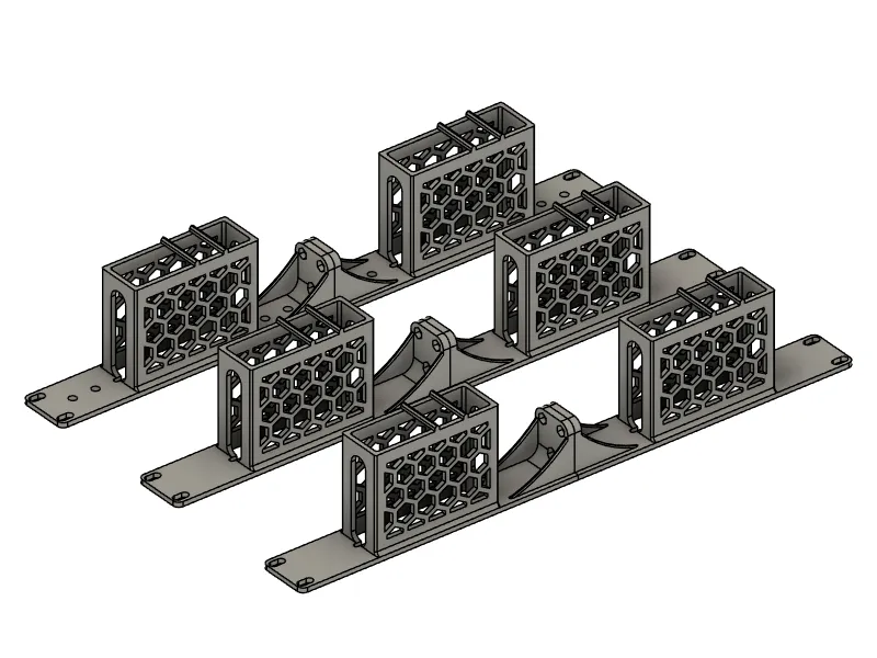Teltonika TRB500 19英寸机架安装 - 免费 3D 打印模型 - MakerWorld