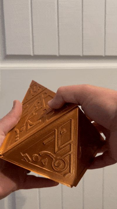 MTG Deck Box Hedron 100+ Cards Single Sleeved by thatcaddad - MakerWorld