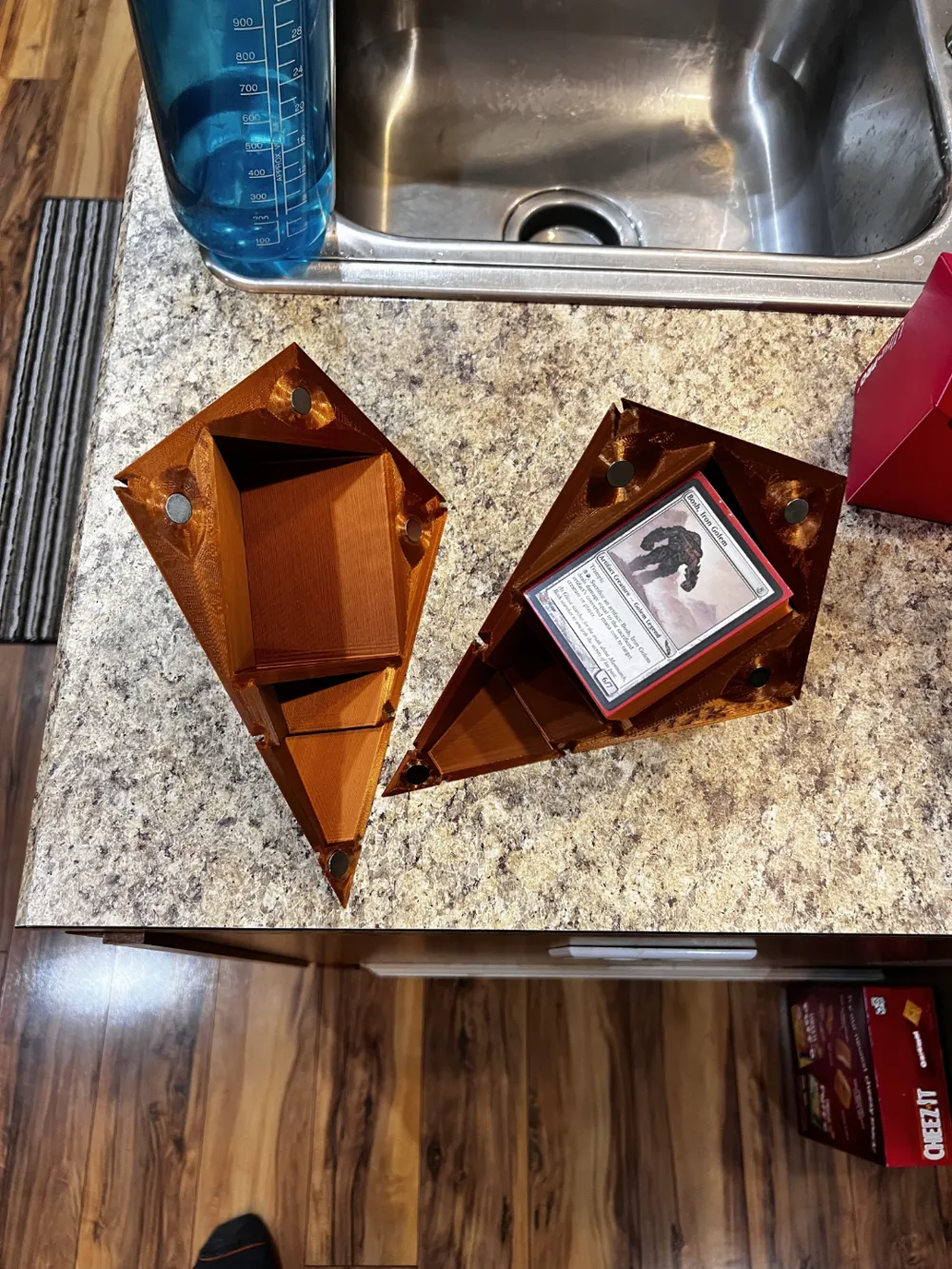 MTG Deck Box Hedron 100+ Cards Single Sleeved by thatcaddad - MakerWorld