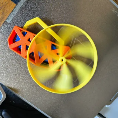 Squeeze fan by leny8988 MakerWorld: Download Free 3D Models