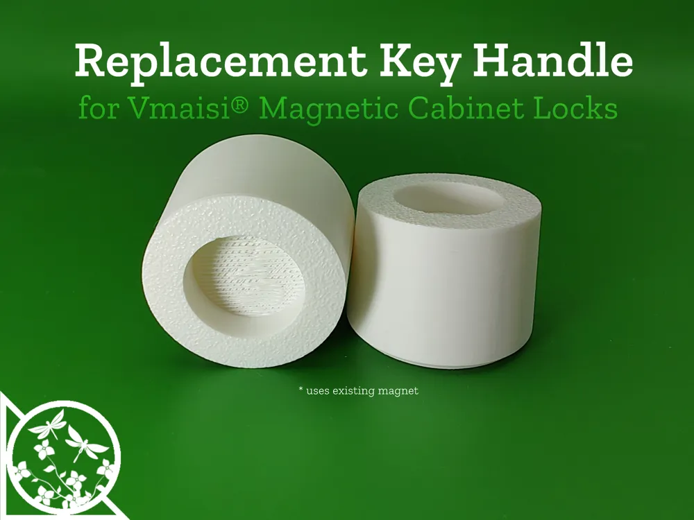Magnetic Cabinet Lock Key Handle - Free 3D Print Model - MakerWorld
