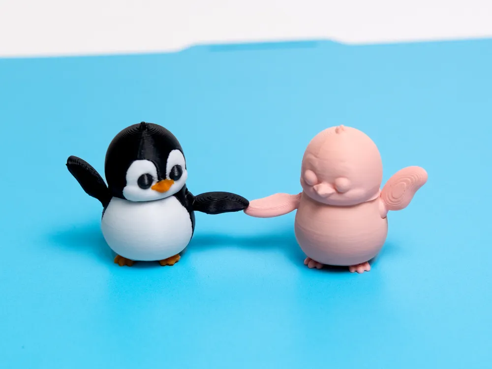Mini Articulated Penguin - Free 3D Print Model - MakerWorld