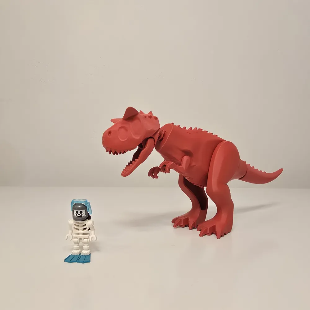 Brick Carnotaurus - Free 3D Print Model - MakerWorld