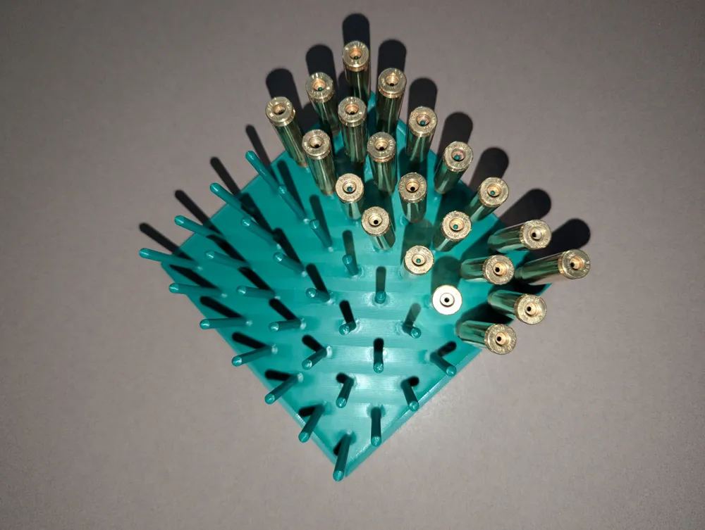 Brass Shell holder/dryer by Juan van Rensburg - MakerWorld