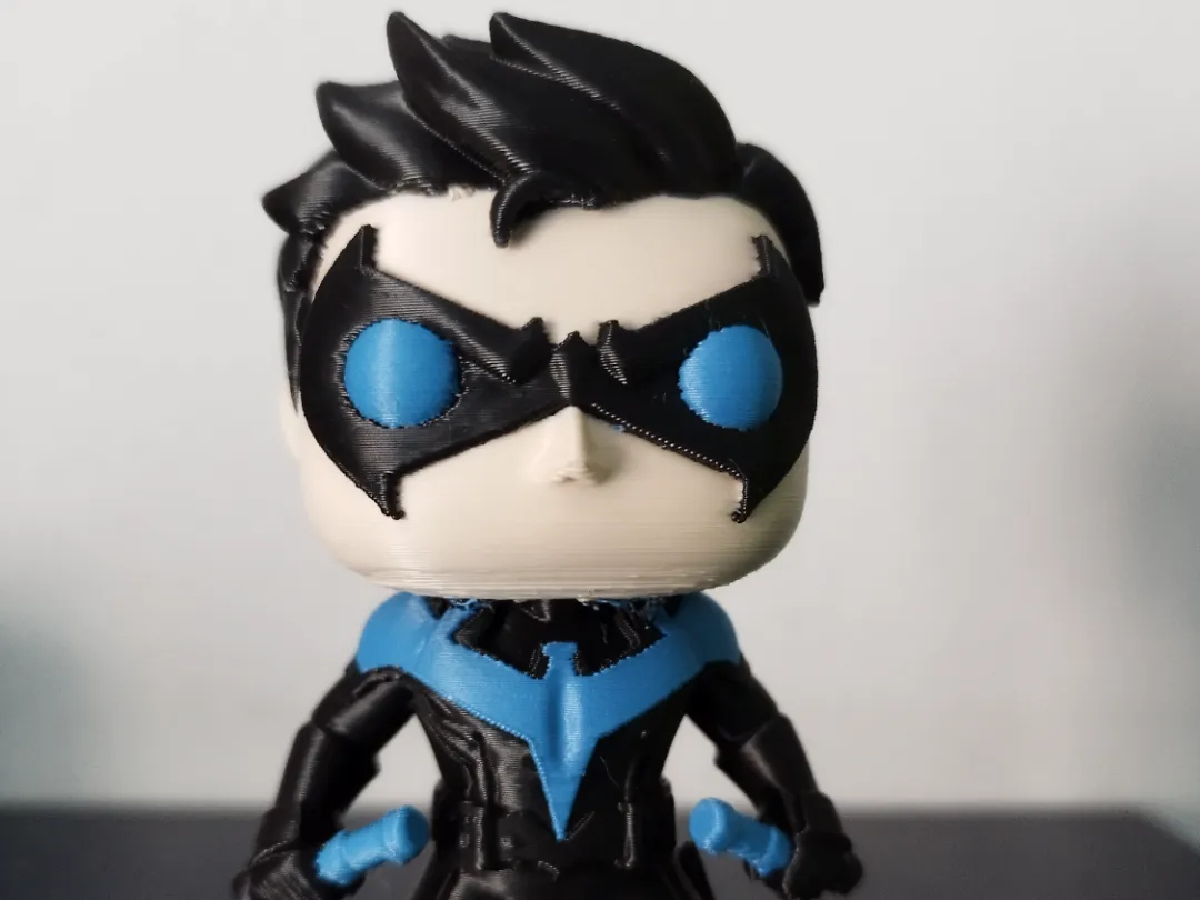 Nightwing Funko - Free 3D Print Model - MakerWorld
