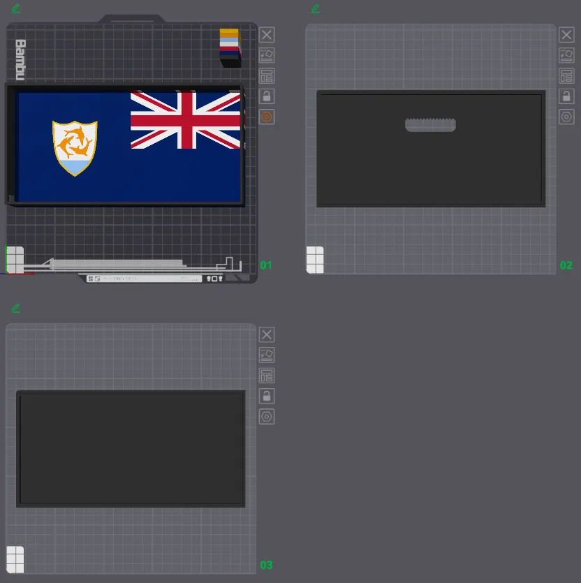 World Flags - Anguilla LED Lamp by BeeTee 3D MakerWorld: Download Free ...