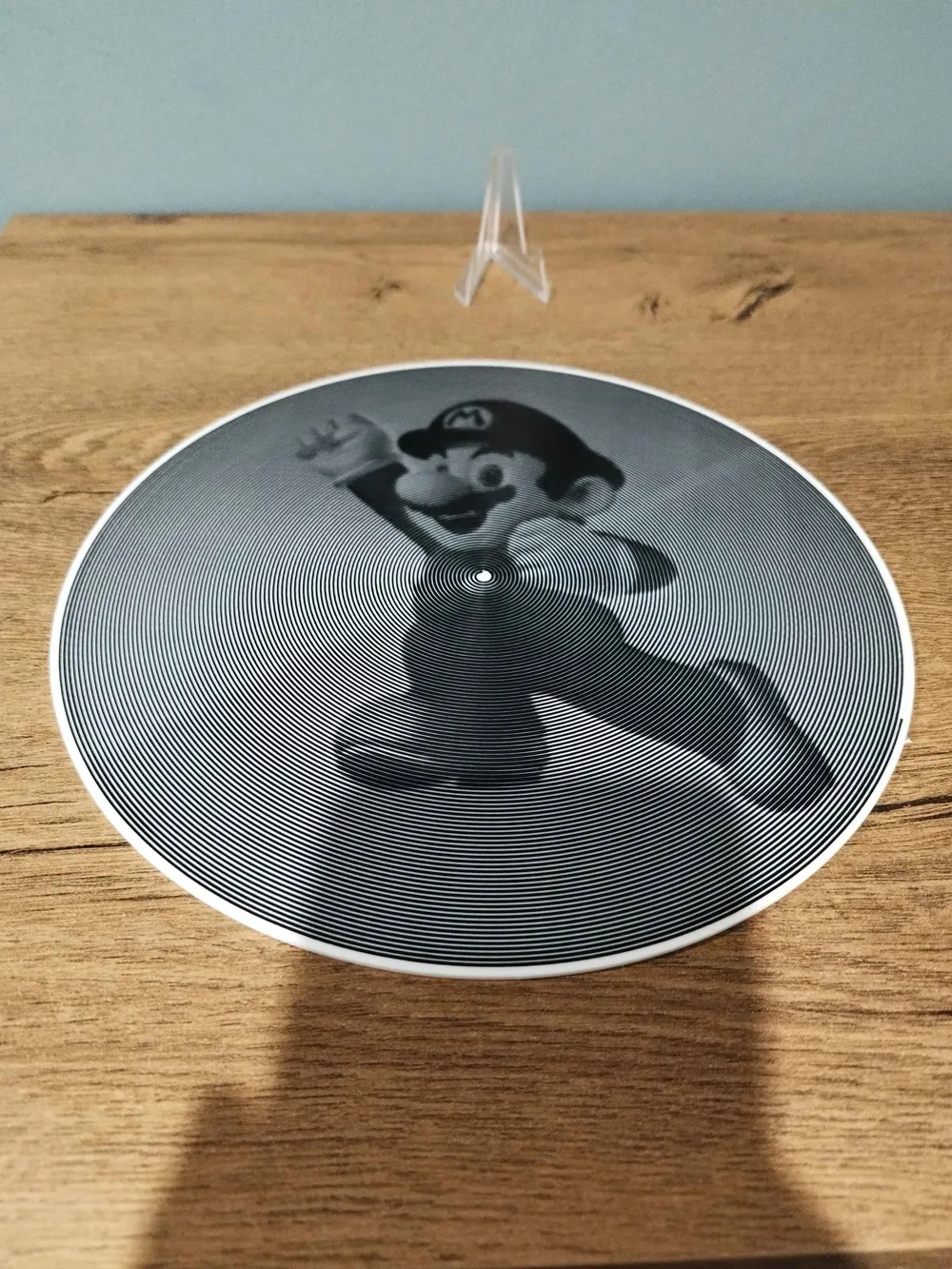 Mario Vinyl Effect – Single Line Spiral Art - Free 3D Print Model ...