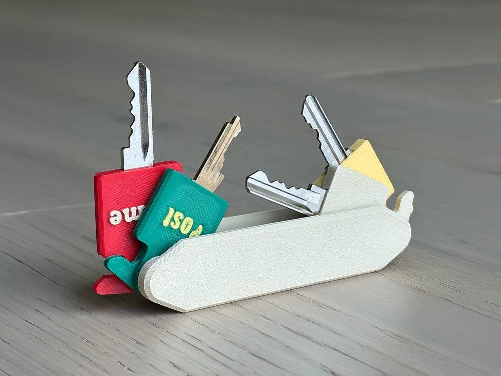 Any Size Key Holder, Multi-Tool Style by Deep Panchal MakerWorld ...