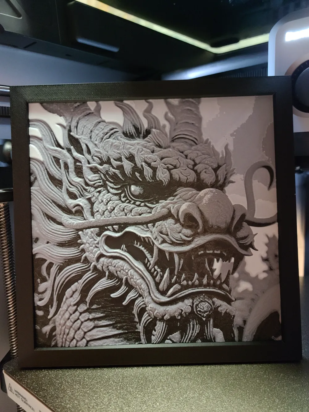 150mm x 150mm Frame for Hueforge Prints by Akelyte - MakerWorld