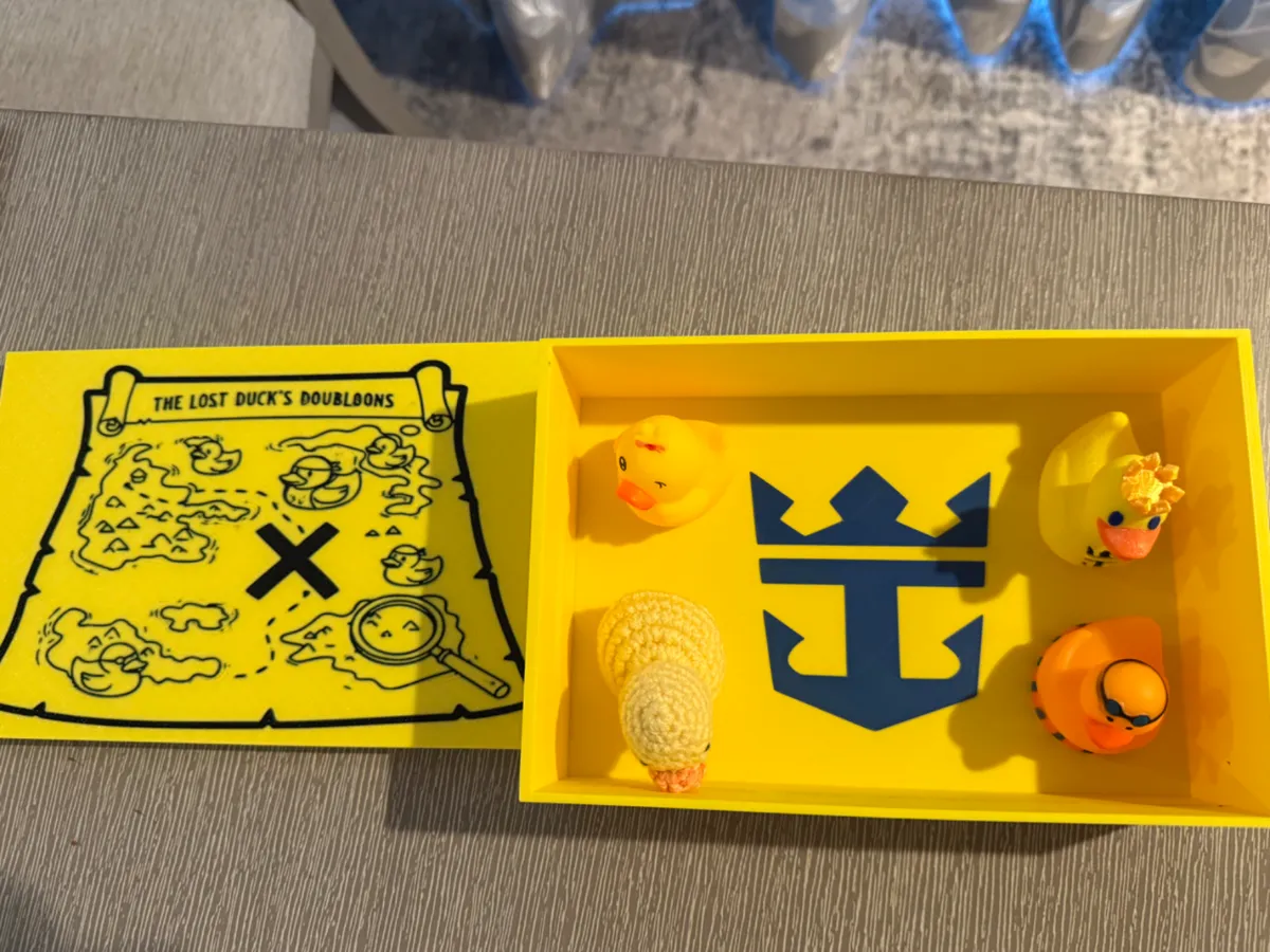 Royal Caribbean Duck Box - Free 3D Print Model - MakerWorld