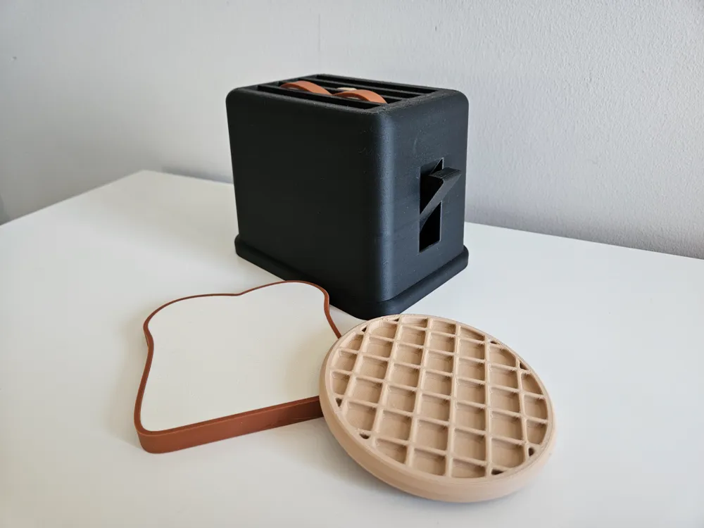 Toaster Coaster - Kids Toy by Catherine Doucet - MakerWorld