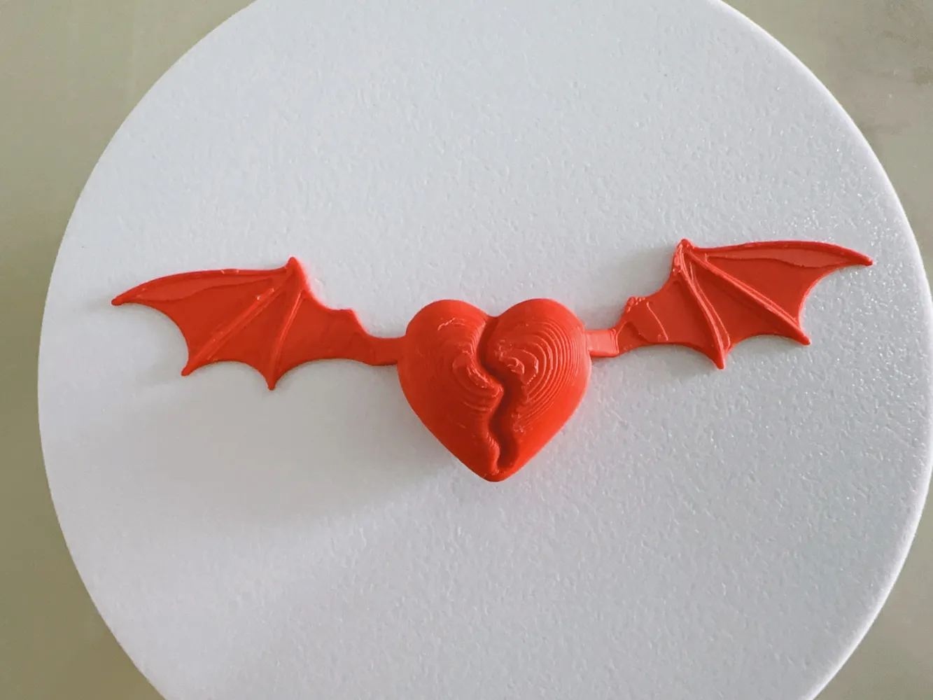 Heart - Articulated Bat Wings - Free 3D Print Model - MakerWorld
