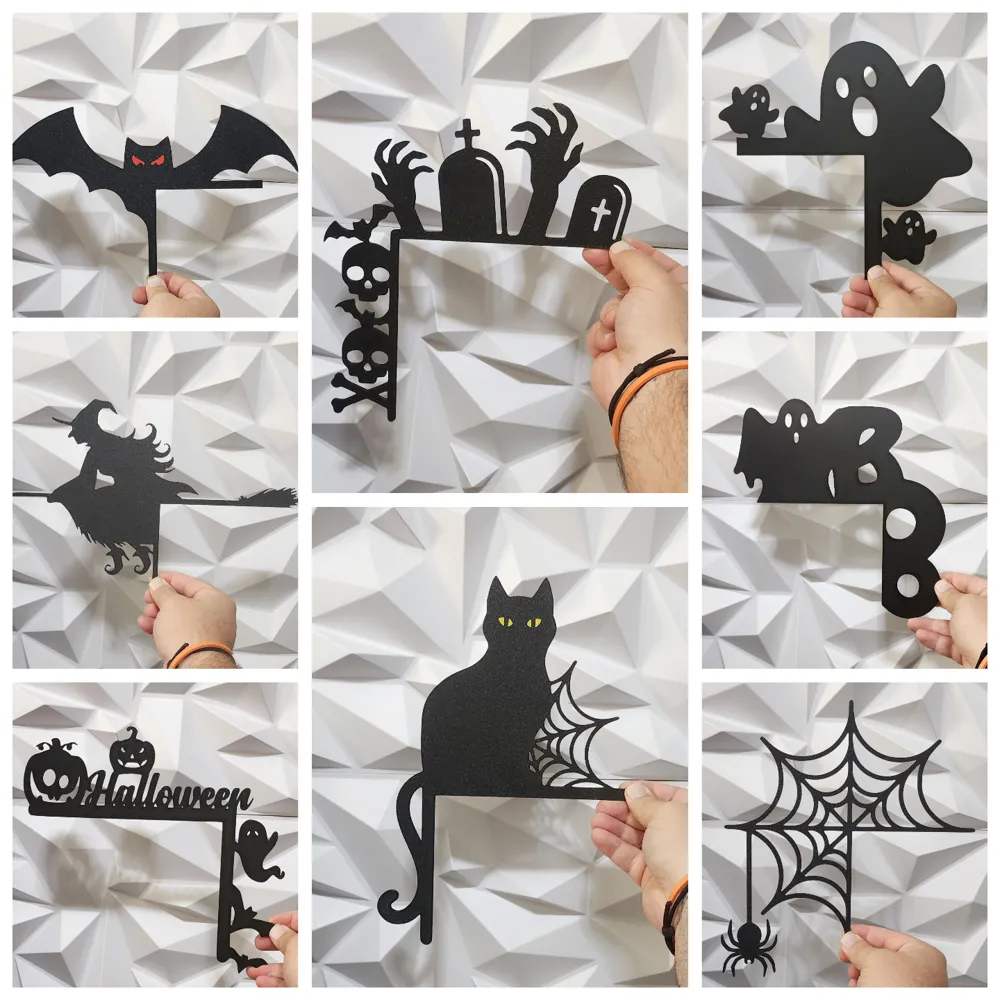 Halloween Decorations Door Art 8 Pack by Williams Industries - MakerWorld