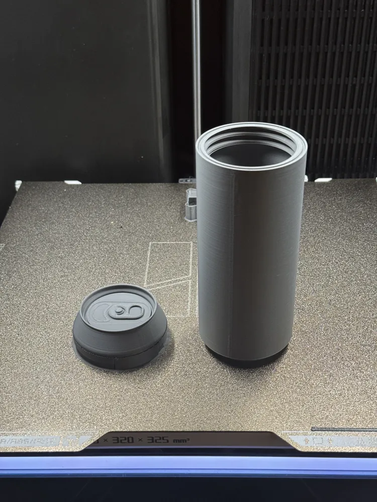 Can with threaded lid - Free 3D Print Model - MakerWorld
