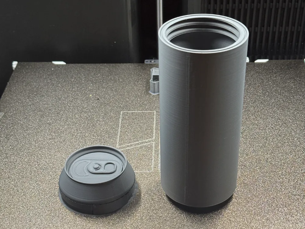 Can with threaded lid by Robbicon MakerWorld: Download Free 3D Models