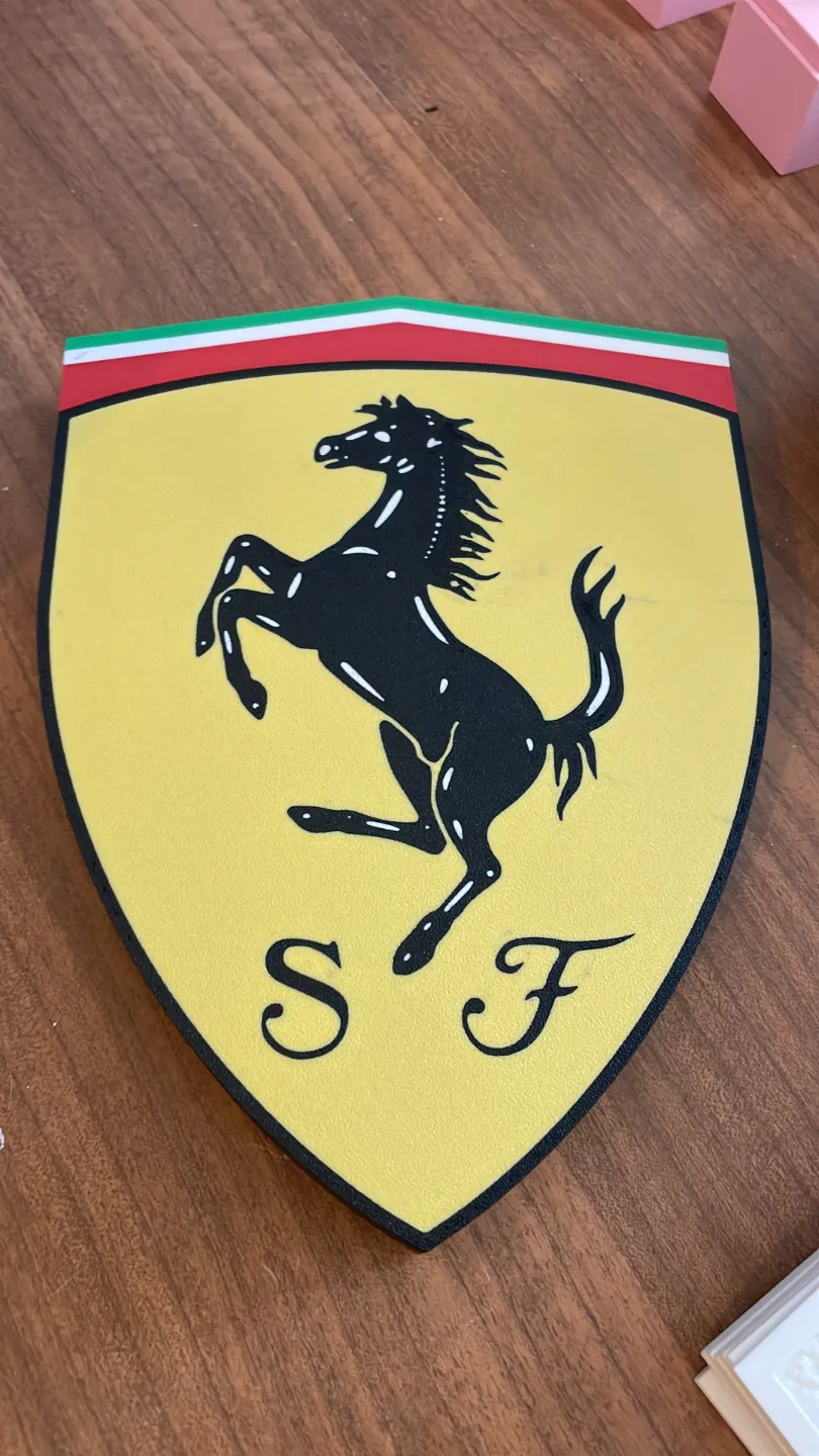 stemma ferrari da parete by tarma_750 - MakerWorld