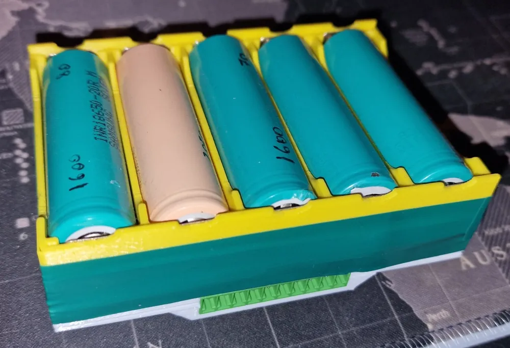 Capacity Tester 5S 18650 Charger TP4056 Terminal - Free 3D Print Model ...