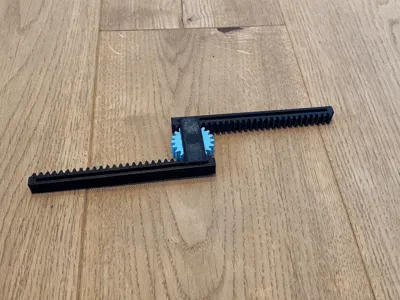 Linear Gear Fidget - Free 3D Print Model - MakerWorld