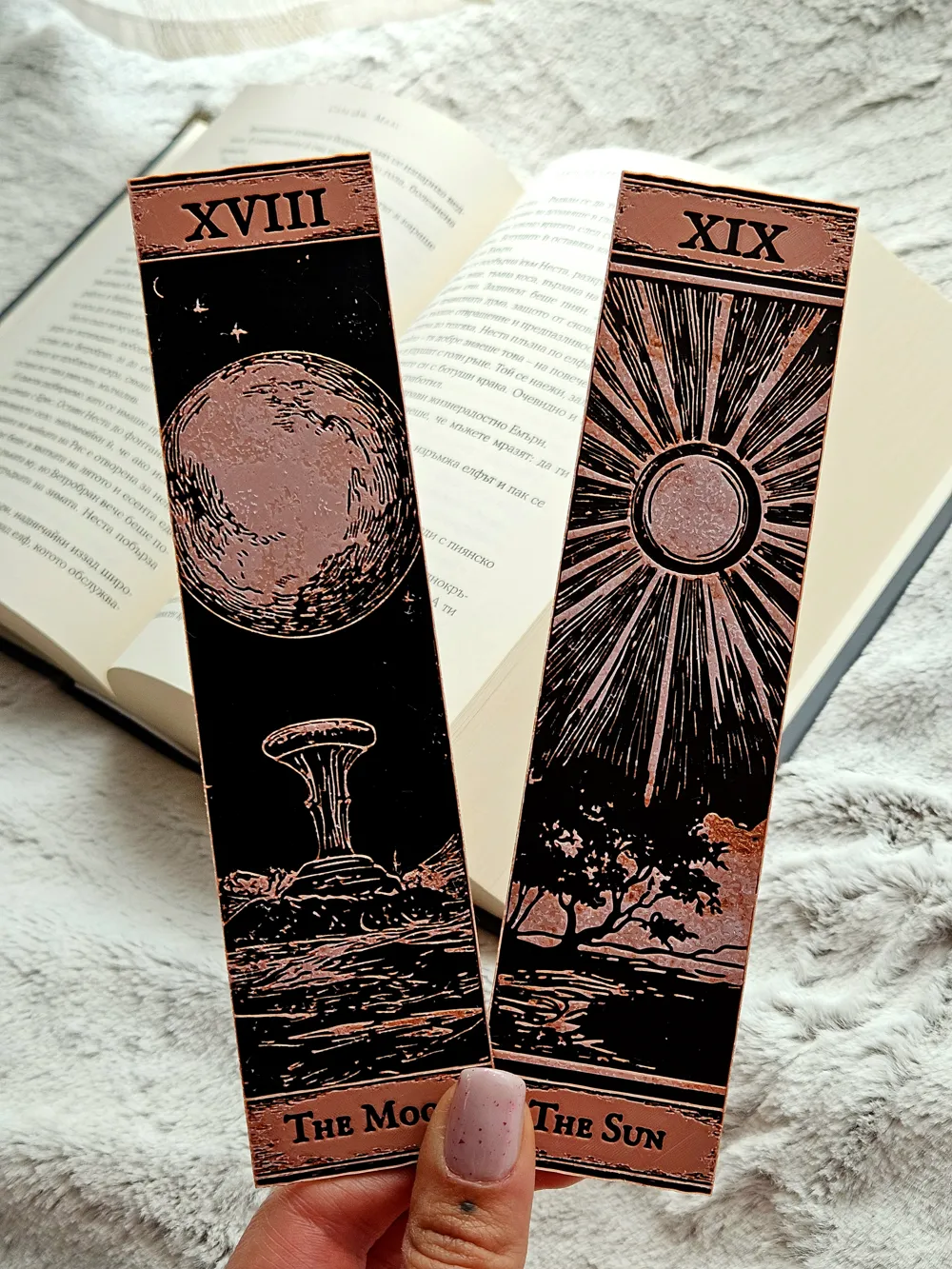 Tarot Bookmarks - (Set 7 Major Arcana) - Free 3D Print Model - MakerWorld