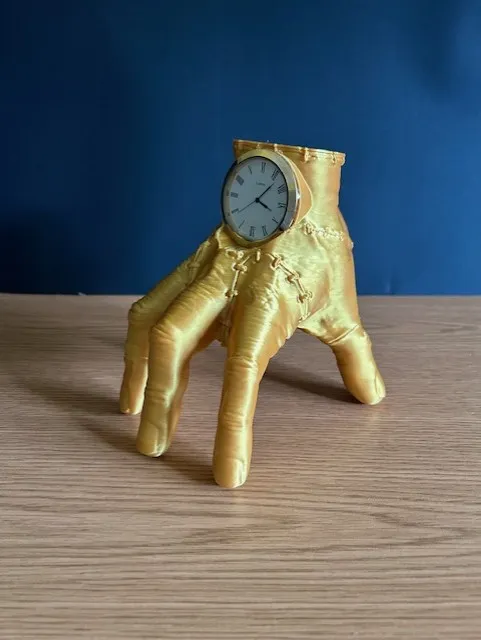 Wednesday Hand / Thing Hand Clock & Pencil Holder Remixed by user ...