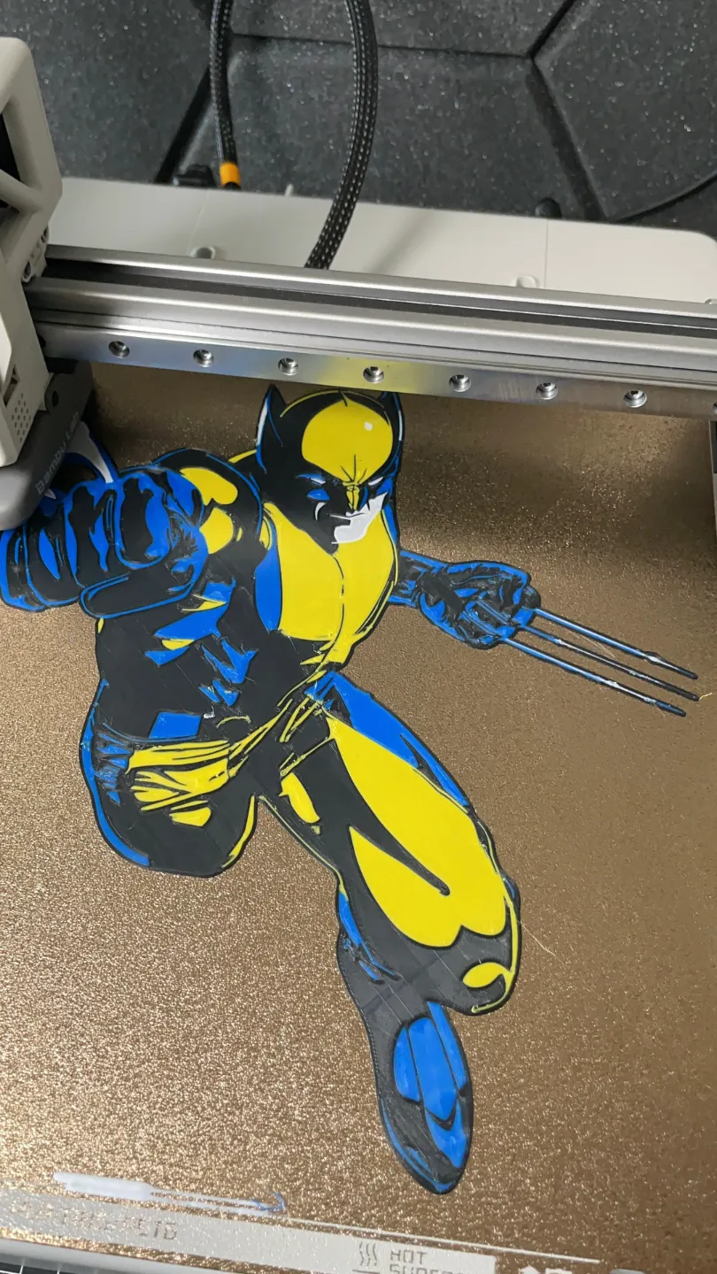 Wolverine Multicolor Frame by 3DXAV - MakerWorld