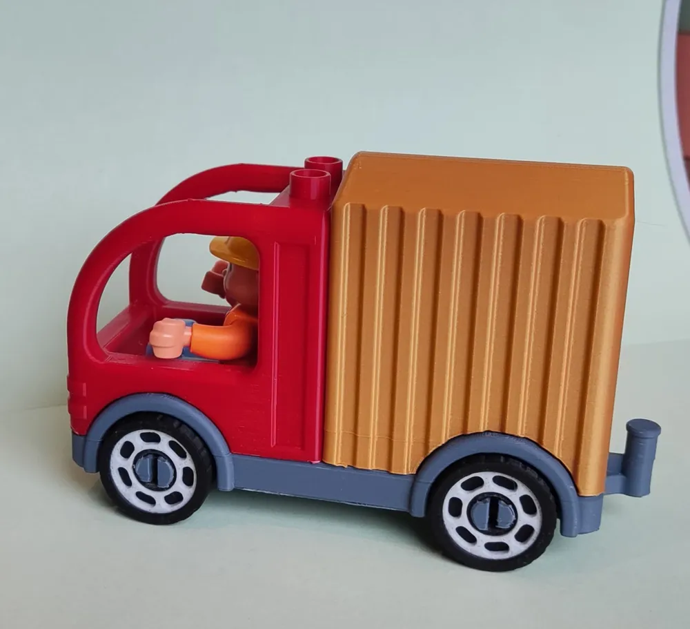 Duplo Brick Toy Truck model kit by Thymen - MakerWorld
