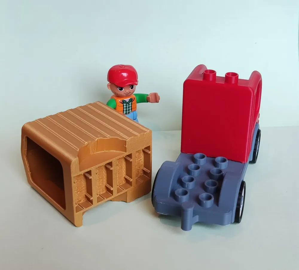 Duplo Brick Toy Truck model kit by Thymen - MakerWorld