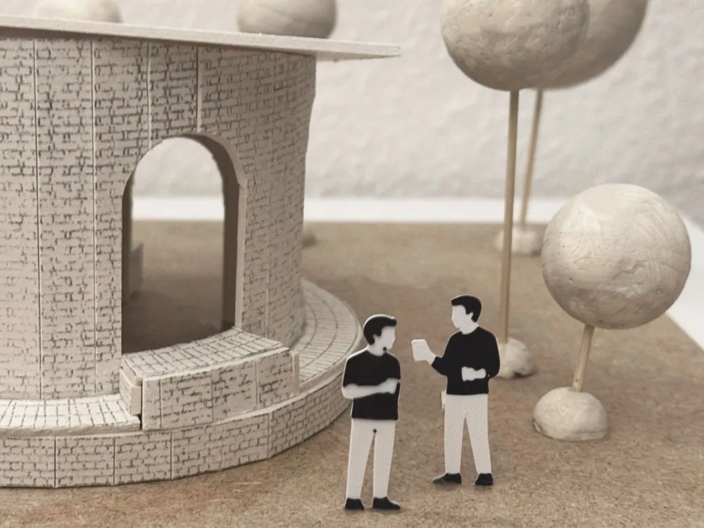 Architectural Scale People Set 1:10 1:20 1:25 1:50 - Free 3D Print ...