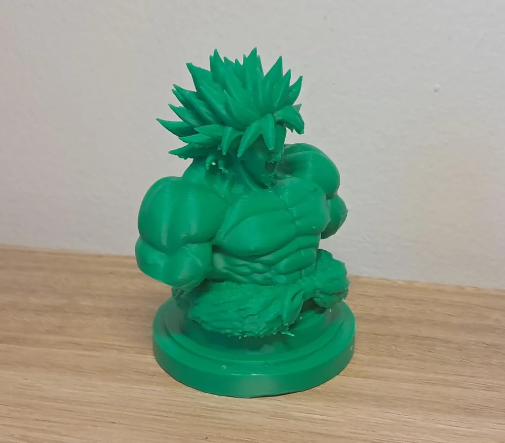 Buste de Broly Dragon Ball Super - Modèle d'Impression 3D Gratuit ...
