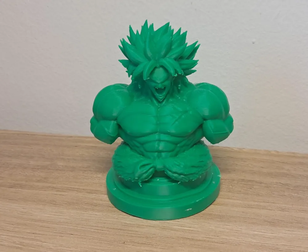 Buste de Broly Dragon Ball Super - Modèle d'Impression 3D Gratuit ...