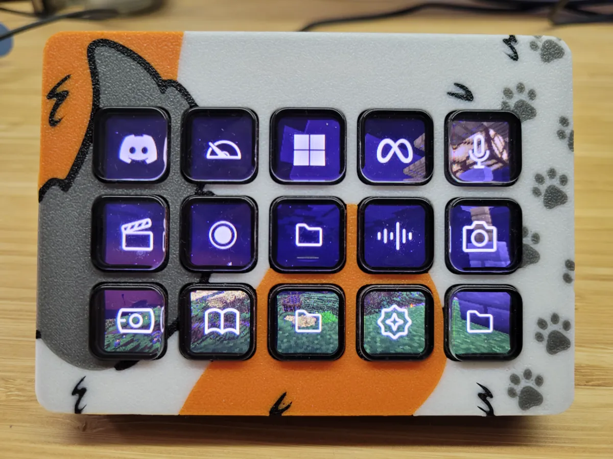 Stream Deck Cinamon Face Plate - Free 3D Print Model - MakerWorld