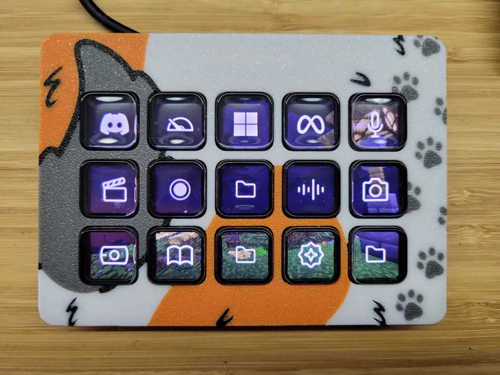 Stream Deck Cinamon Face Plate - Free 3D Print Model - MakerWorld