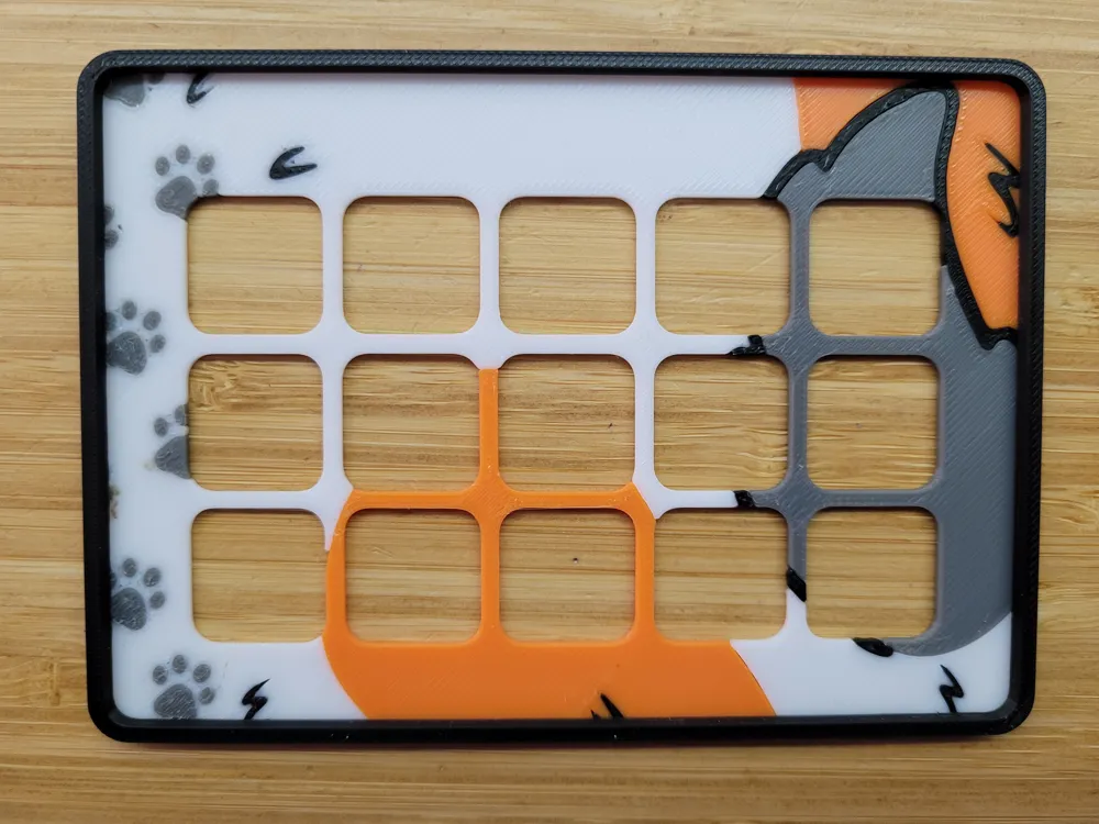 Stream Deck Cinamon Face Plate - Free 3D Print Model - MakerWorld