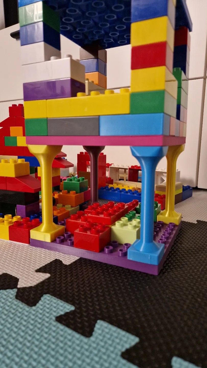 Column compatible with Lego Duplo - Säule kompatiebel mit Lego Duplo by ...