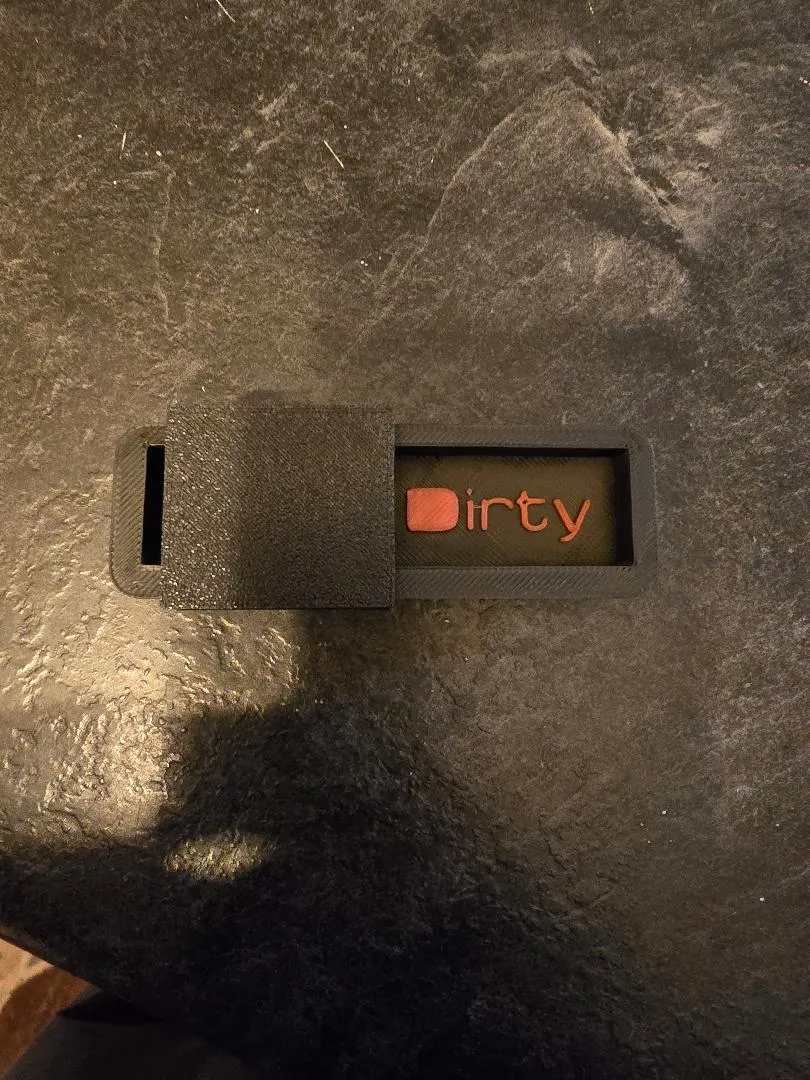 Dishwasher Clean/Dirty magnetic sign by Scoobsie MakerWorld: Download ...