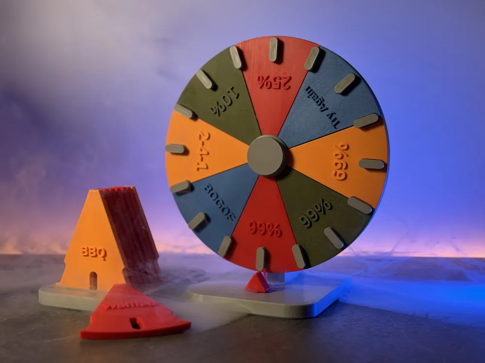 Personalised Spinning Wheel! Make your own luck! by Pipin.World - 皮皮世界 ...
