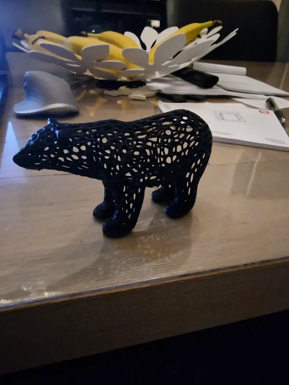 Voronoi polar bear by mkersjes - MakerWorld