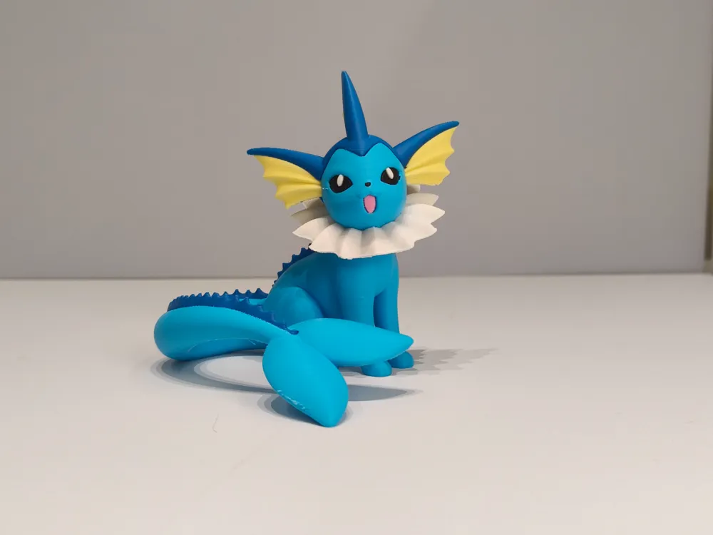 Pokémon Erste Generation #0134 Aquana (Vaporeon) Mehrfarbiges Modell ...