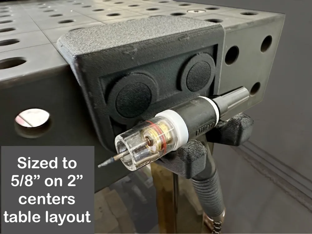 Fixture Table TIG Torch Holder by Crazy Casey's Designs MakerWorld ...