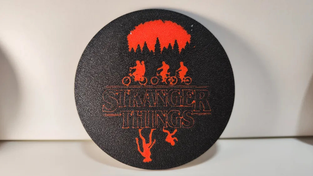 Stranger Things Coaster by TechTronic9000 MakerWorld: Download Free 3D ...